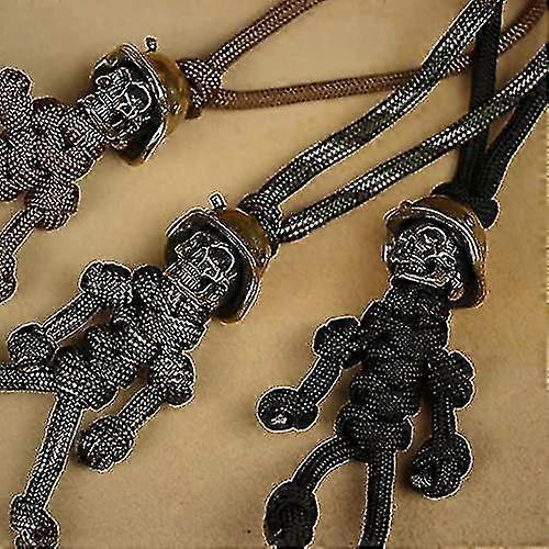 Metal Skull Keychain, Personalized Retro Motorcycle Key Lanyard ...