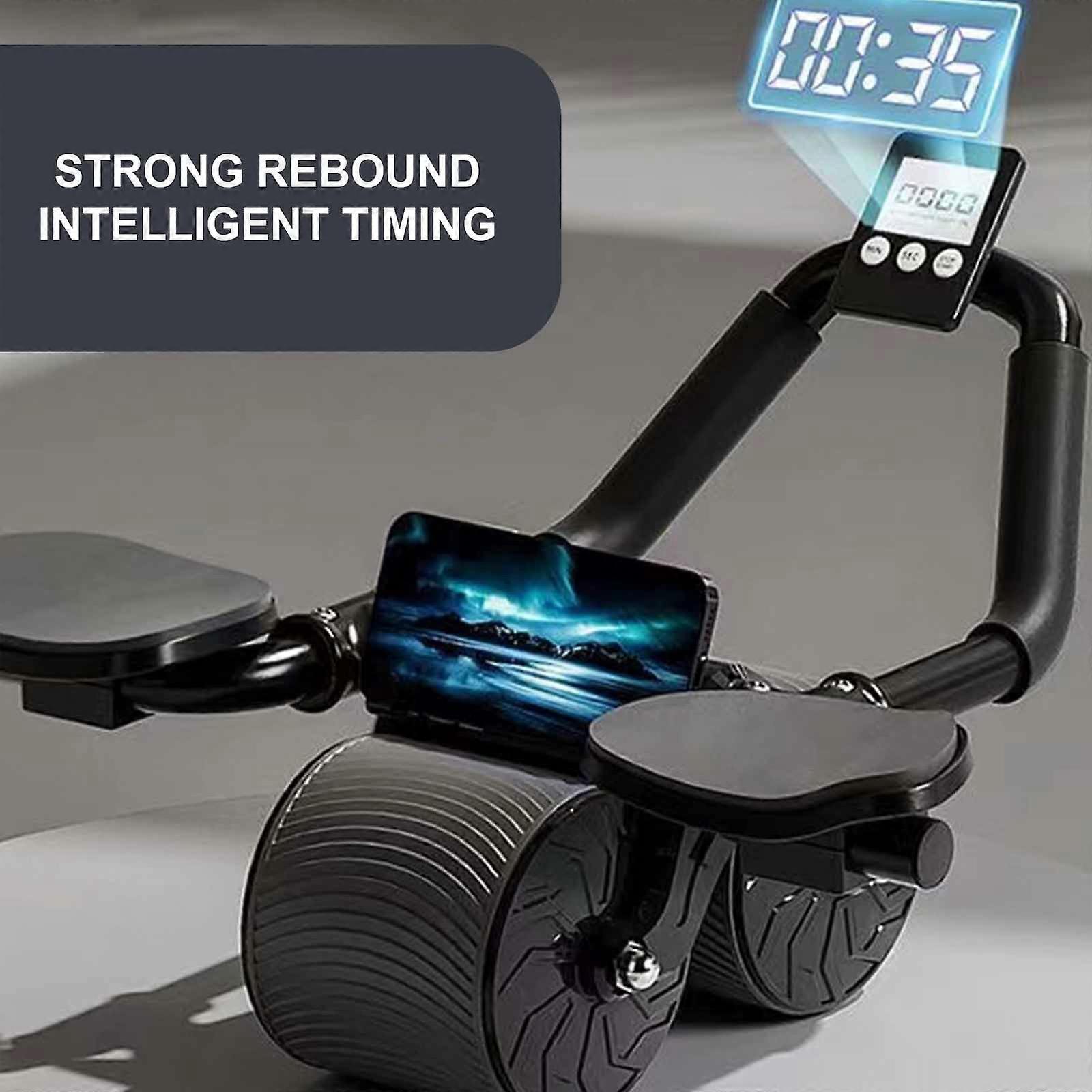 Automatic Rebound Abdominal Wheel with Knee Mat - Ab Roller Wheel with ...