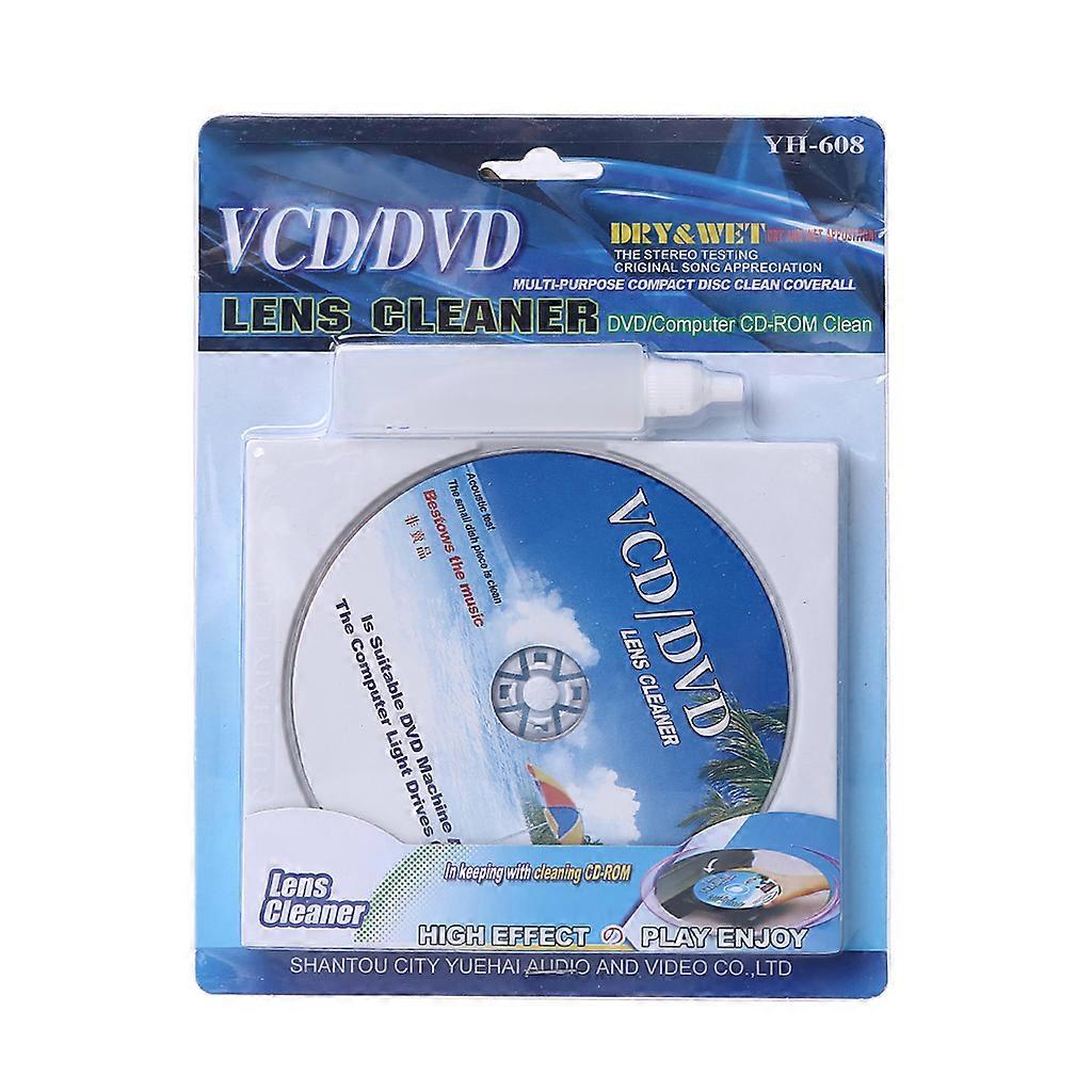 Commonly Used Computer Disc Cleaning Fluid DVD VCD Lens Clean Disc Kit ...