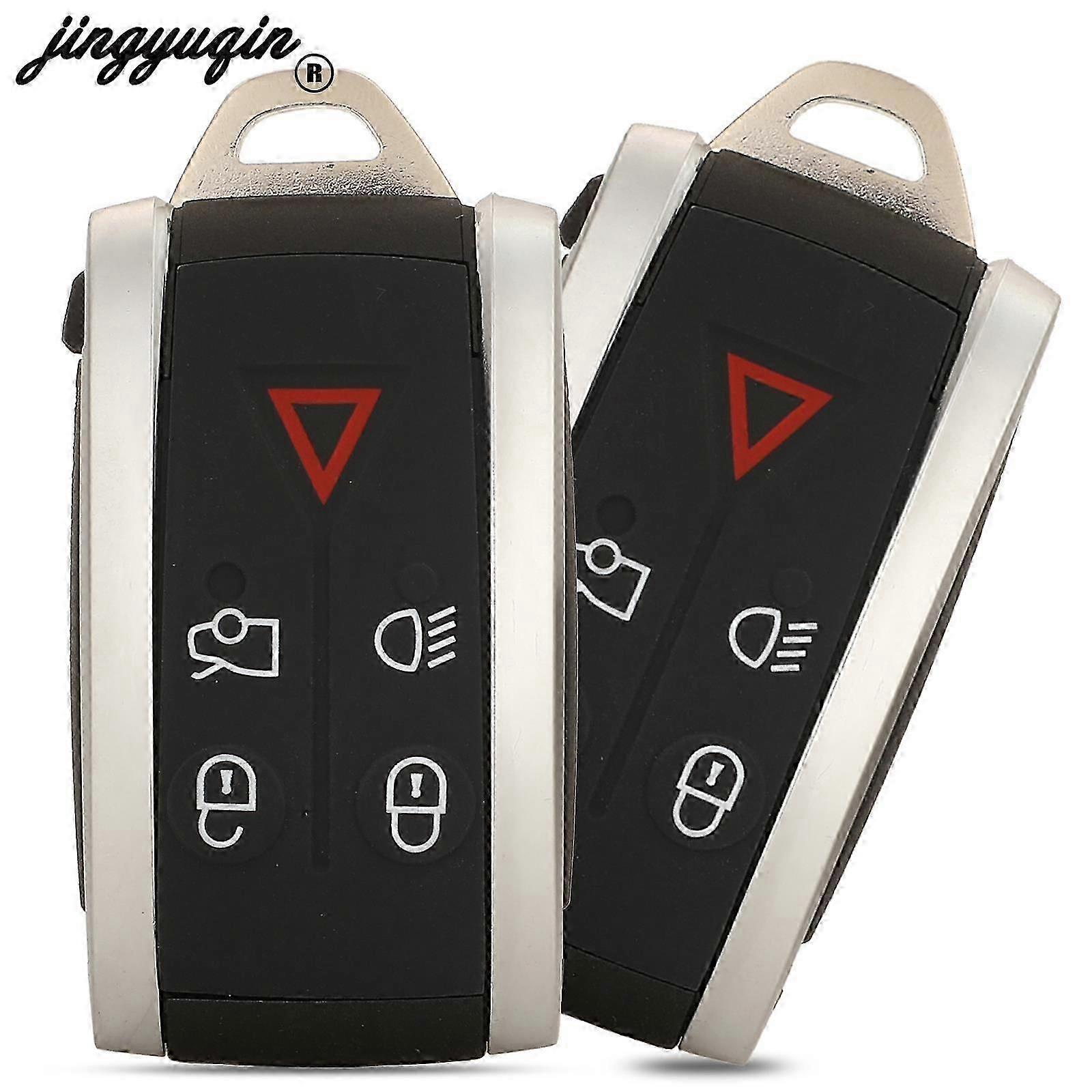 5 Buttons Blank Key Shell Case For Jaguar X Xf Xk Xkr New Remote Smart ...