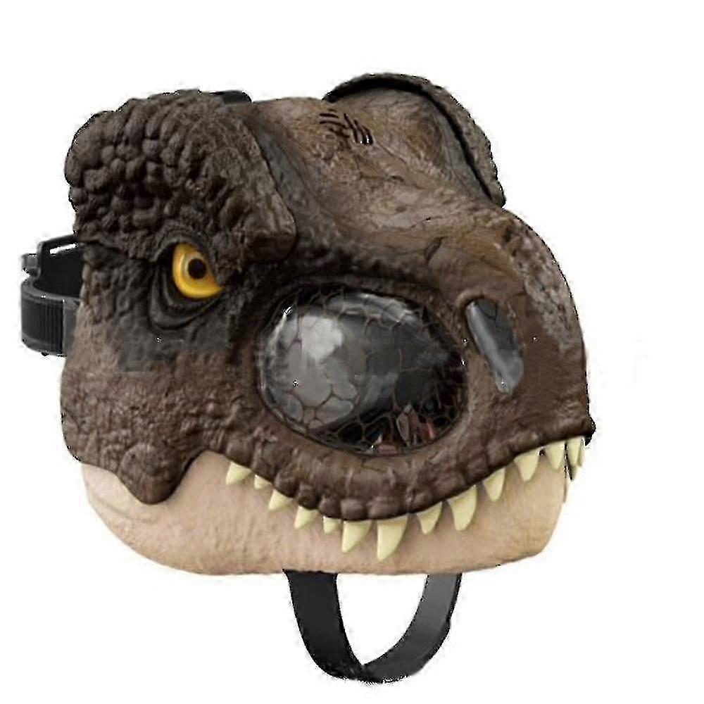 Tyrannosaurus Rex Dinosaur Mask with Movable Mouth for Jurassic World ...