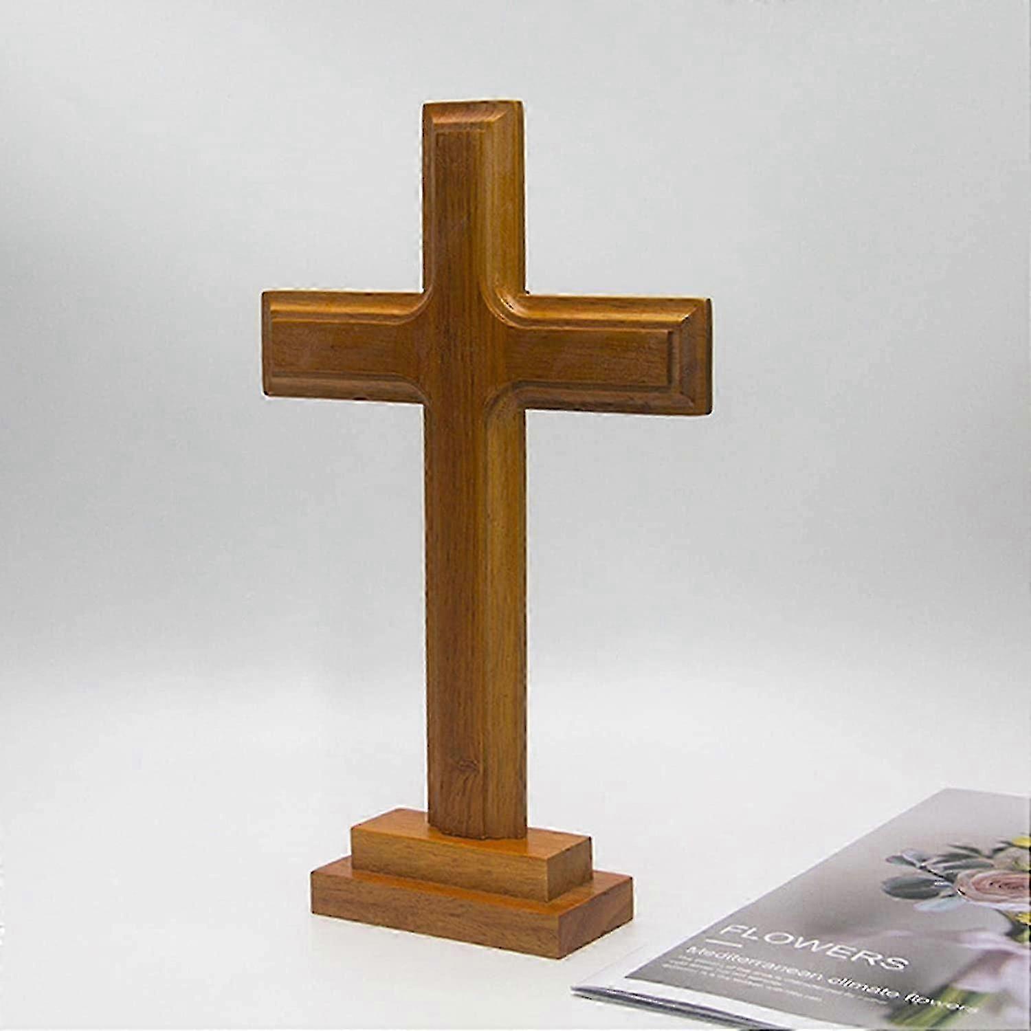 Wooden Standing Altar With Stand Double-sided Display Table For Home ...