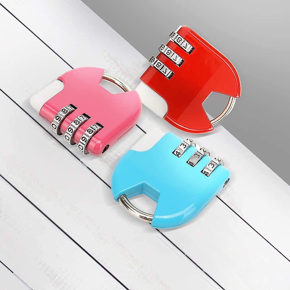 3 Digit Combination Padlock Padlock Code Locker Digital Combination ...