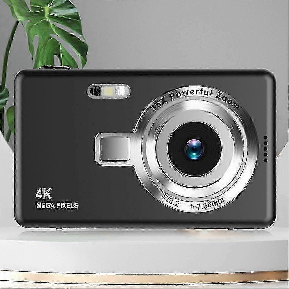 Newbie-Friendly 4K Compact Camera with 16x Zoom for Birthday Gift ...