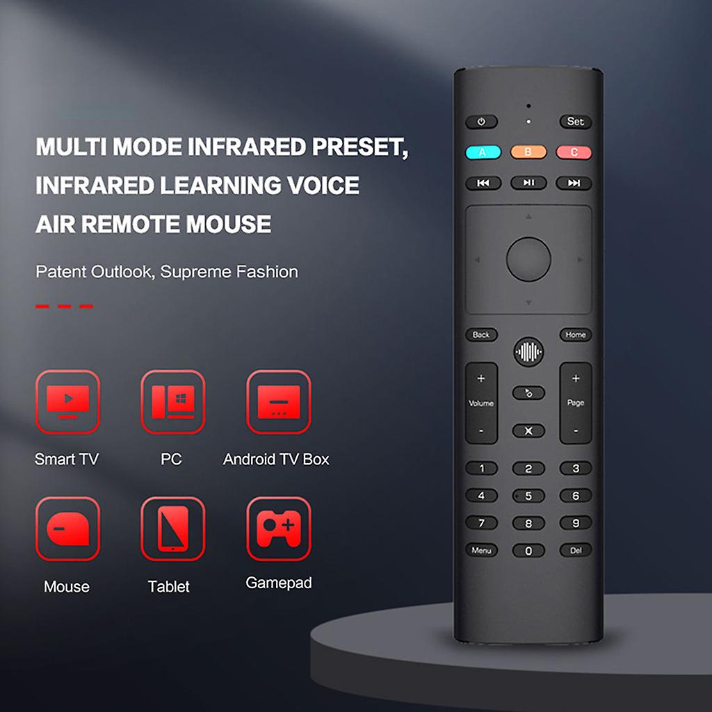 2021 G40 Voice Search Device Remote Control 33 Keys 3 Modes For Android ...