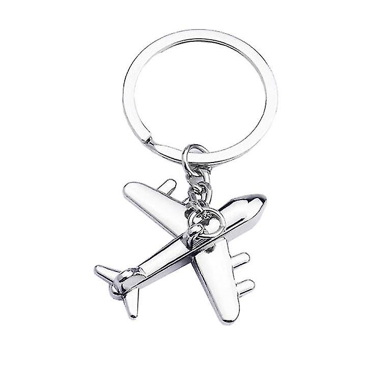 3d Simulation Model Aeroplane Keychain Key Ring Durable In Use 3d ...