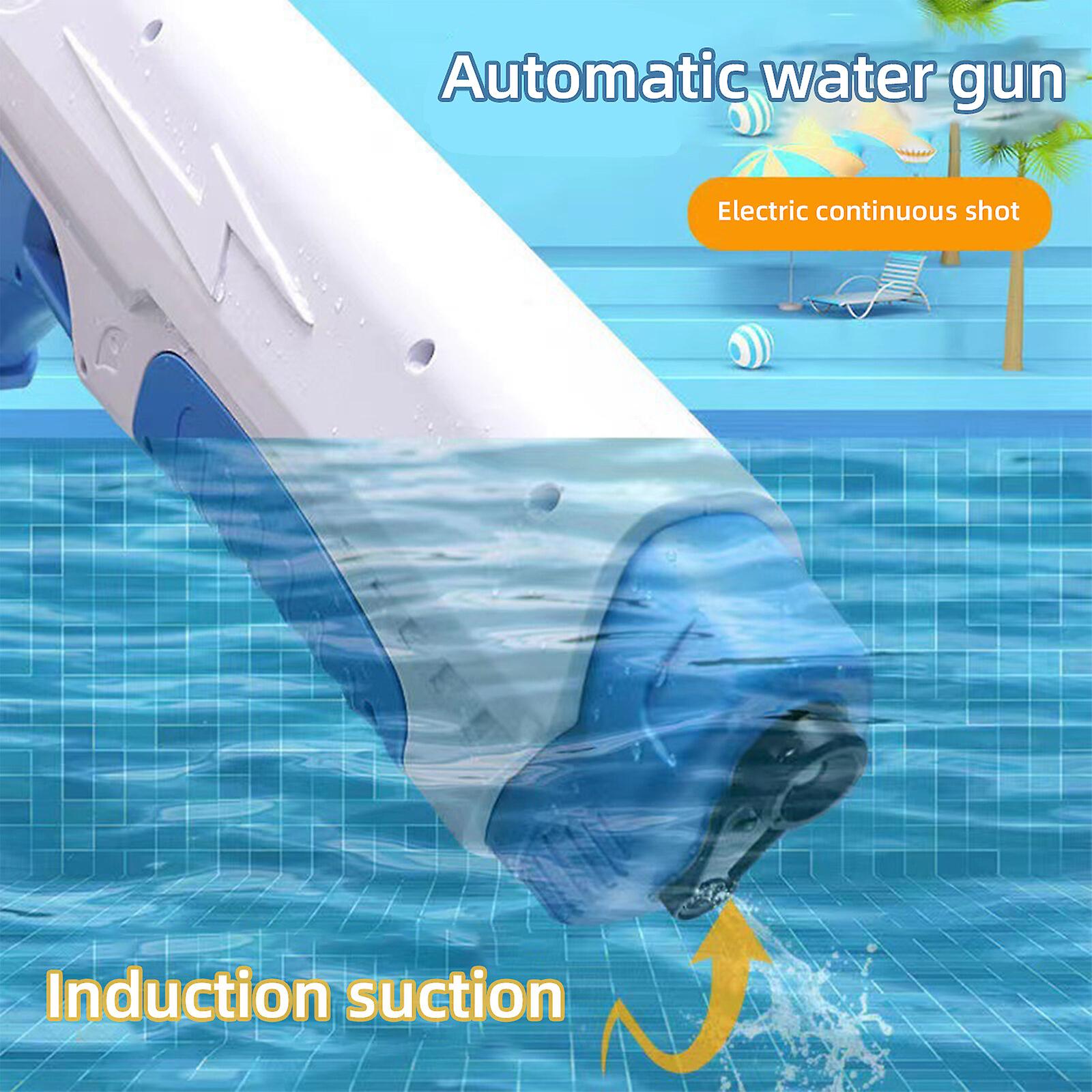 Powerful Water Guns for Adults 40 feet, Electric Water Gun Auto Suction ...