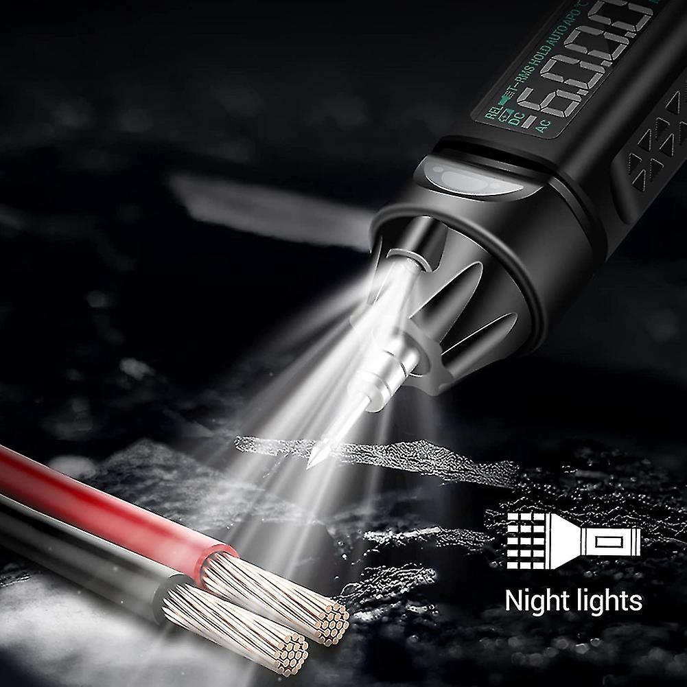 Pen Type Digital Meter Ac/ Er 6000 Counts Current Meter With Ance ...