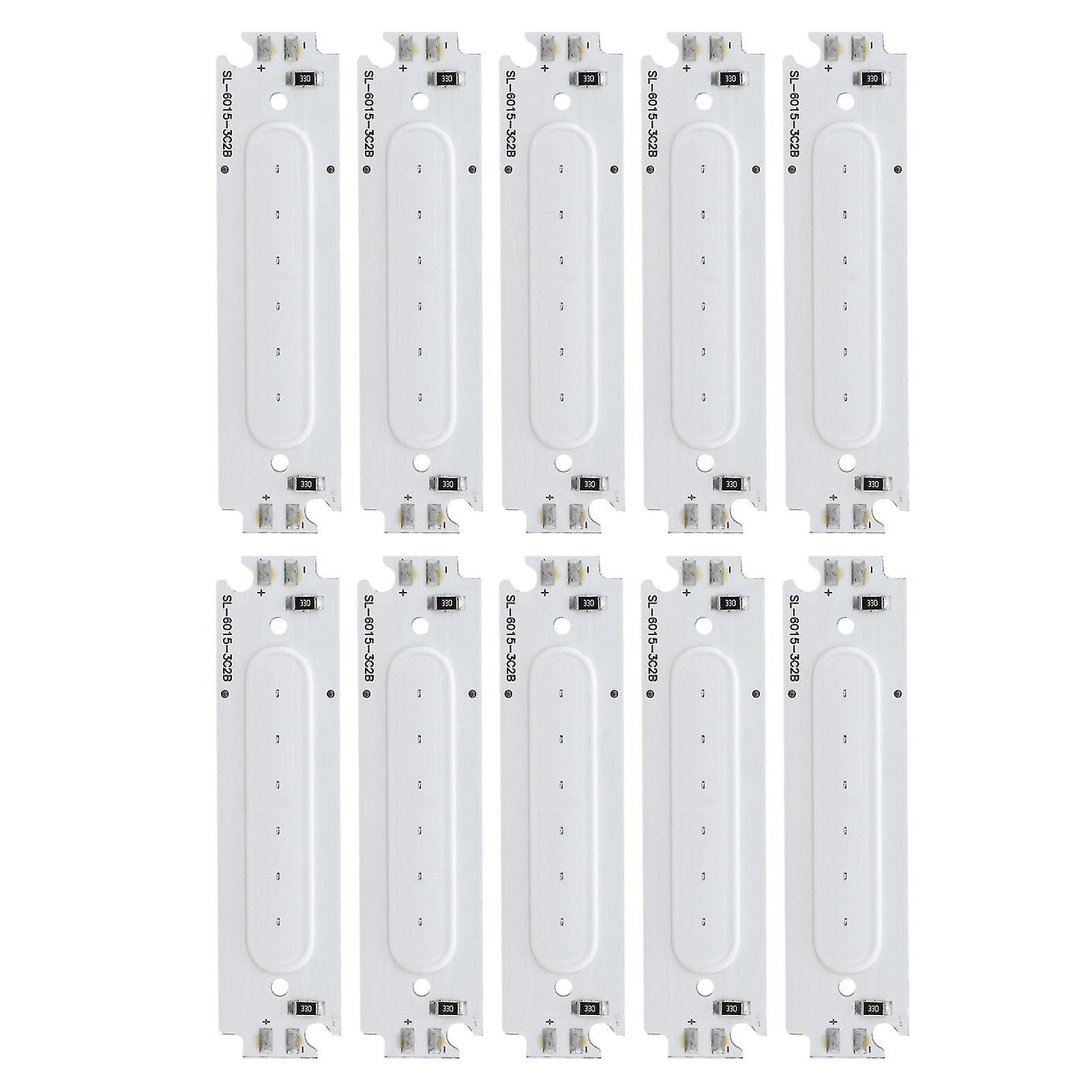 10PCS LED Light Bulbs COB Strip Light Modules 12V Blue 2W High ...