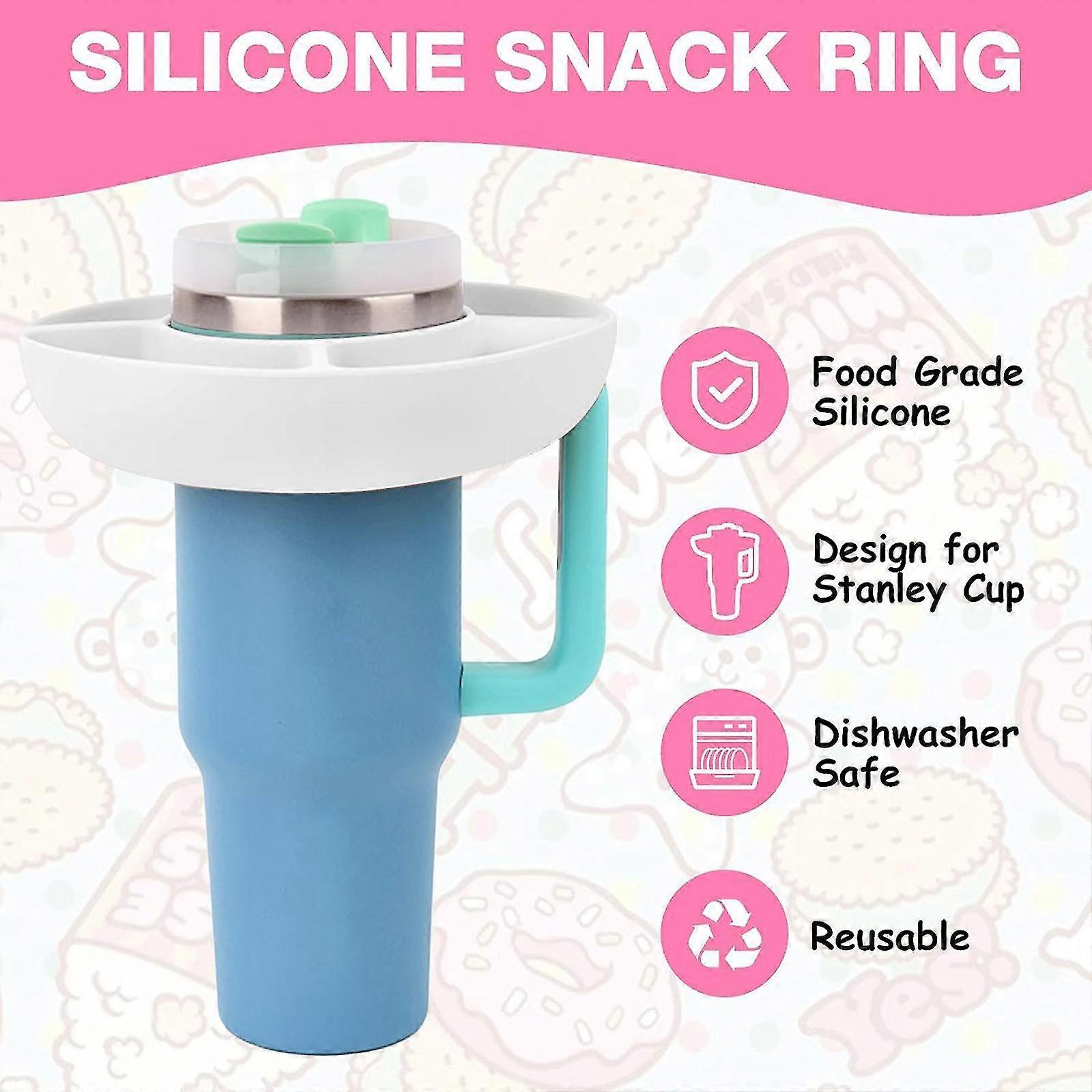 Silicone Snack Bowl Accessories For Stanley 40oz Tumbler With Handle ...