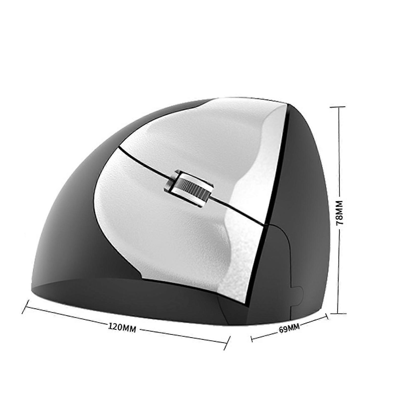 Wireless Mouse Sensitive Computer Accessories Ergonomic 2.4ghz 1200dpi ...