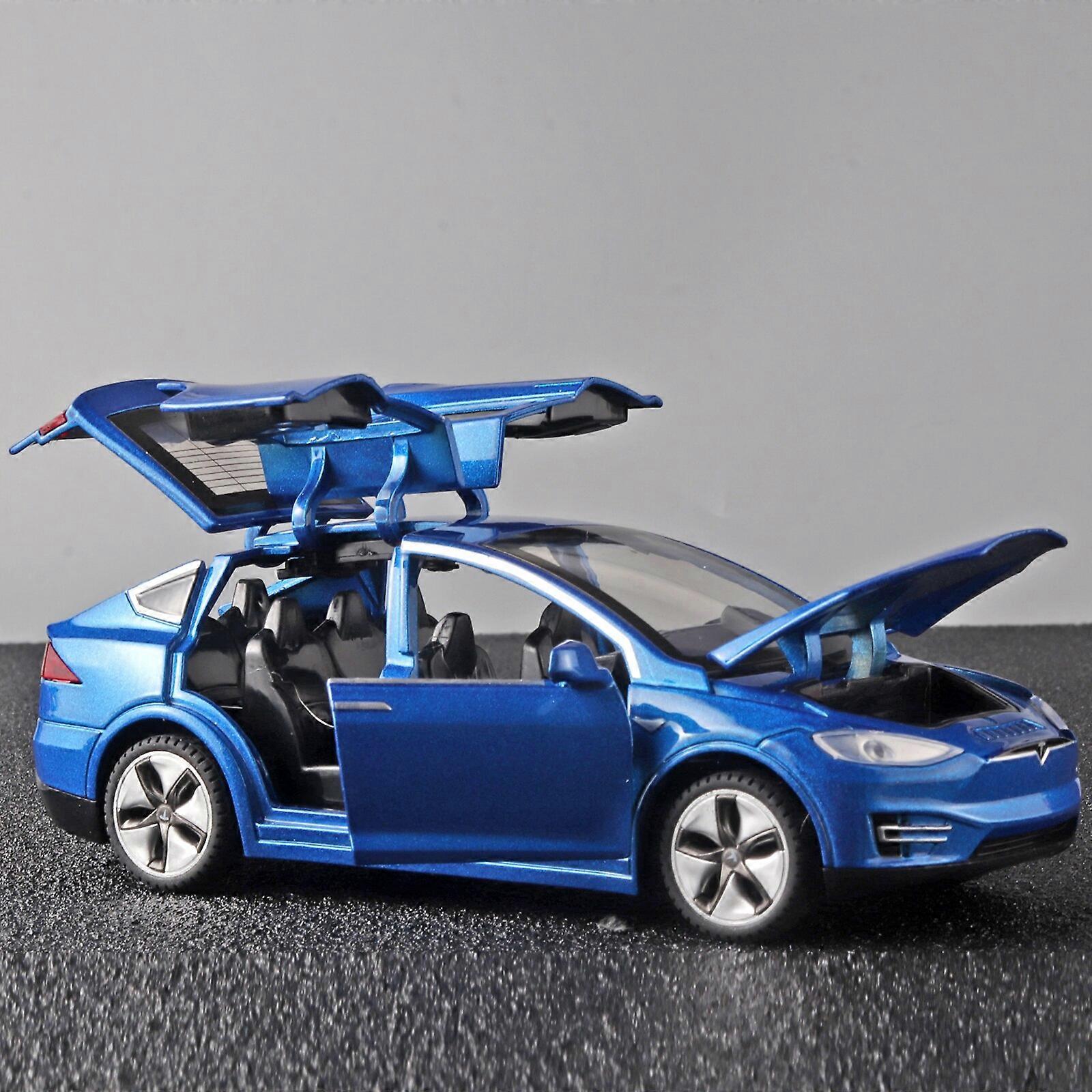Model X Toy Car, 1:32 Zinc Alloy Diecast Car Toys for Kids, Pull Back ...