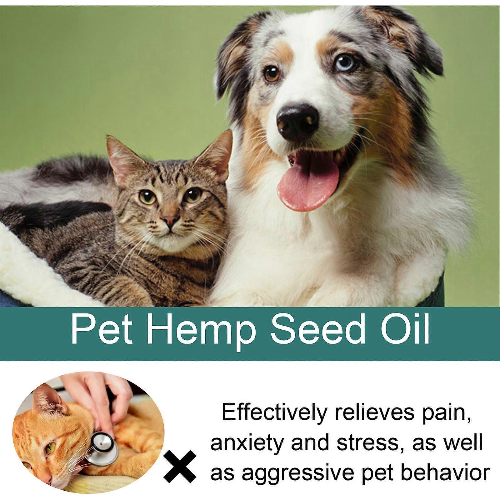 2x Pet Seed Oil for Dogs&Cats | Natural Pain and Anxiety Relief ...