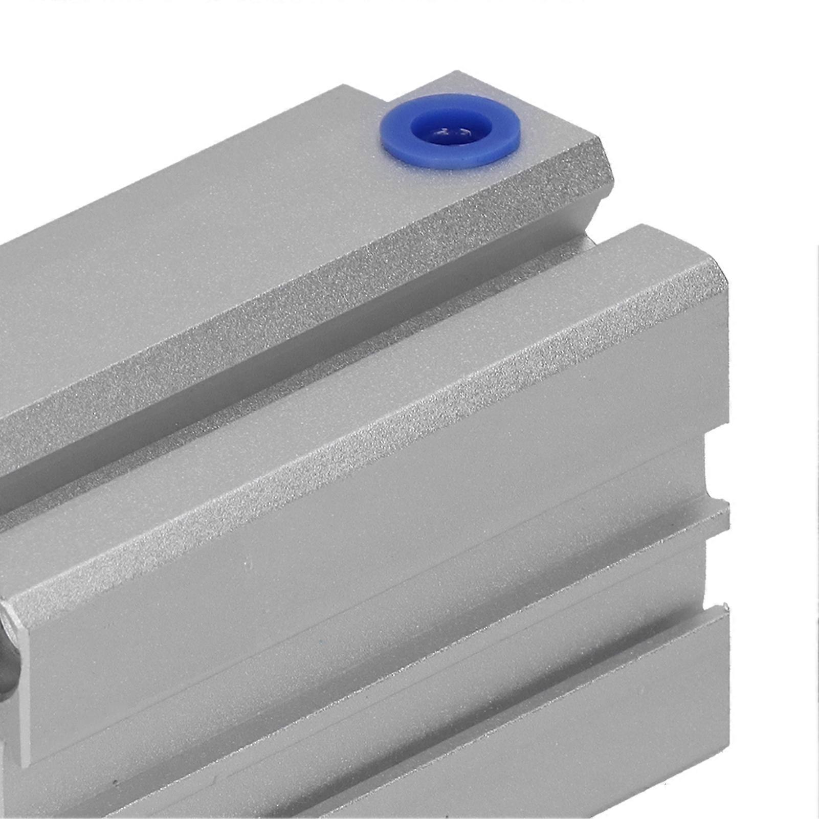 Thin Air Cylinder Aluminum Dual Acting Bearing Guide Pneumatic ...