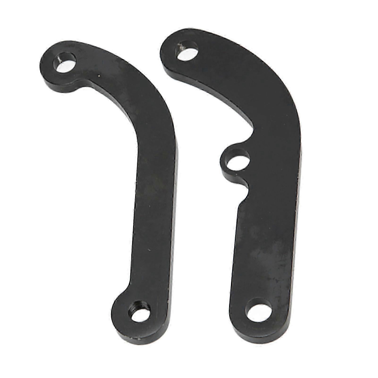 Long Water Pump Power Steering Pump Bracket Kit Aluminum Alloy ...