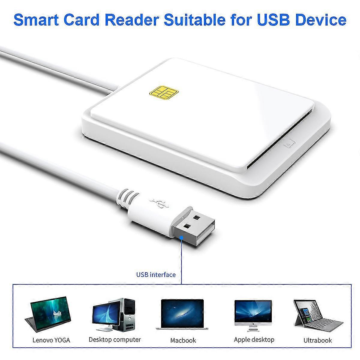 Multi-function Smart Card Sim Smart Card Reader Tax Declaration Cac Id ...
