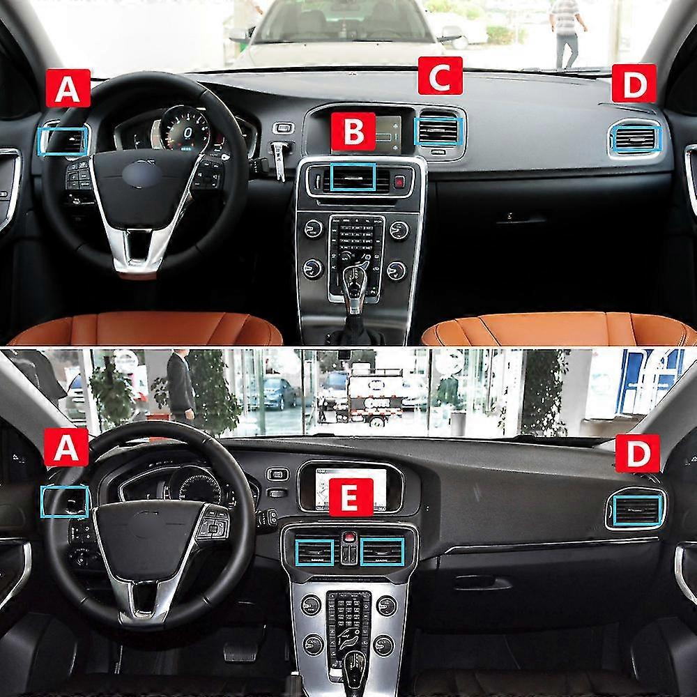 Car Front Air Conditioning Ac Vent Grille Outlet Slider Tab Clip Repair ...