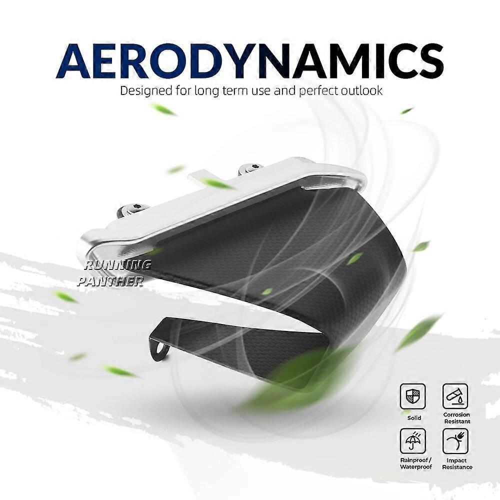 Motorcycle Carbon fiber Winglet Aerodynamic Spoile Side Wing Kit For ...