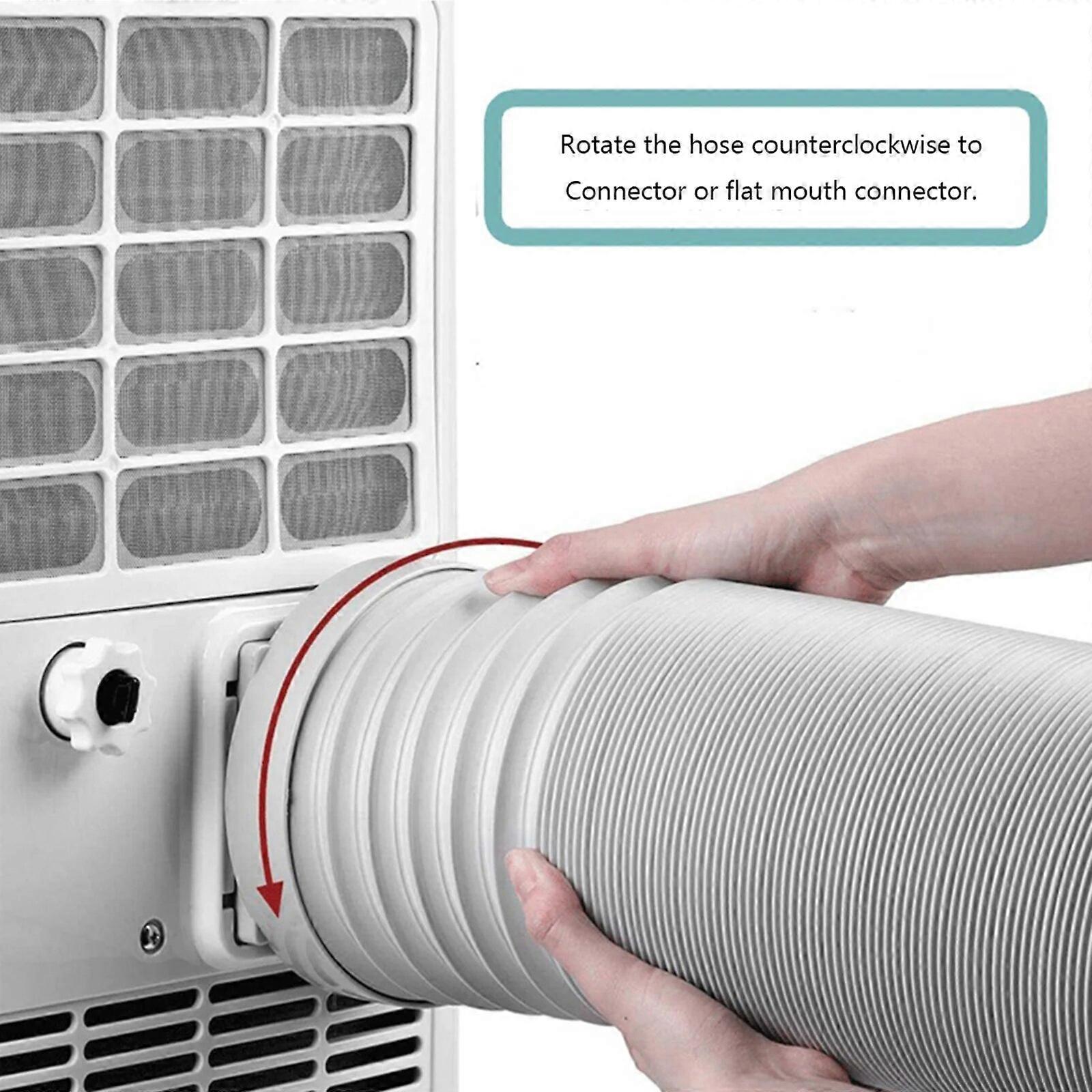 Air Conditioner Window Vent Exhaust Hose Fittings Exhaust Pipe Slide ...