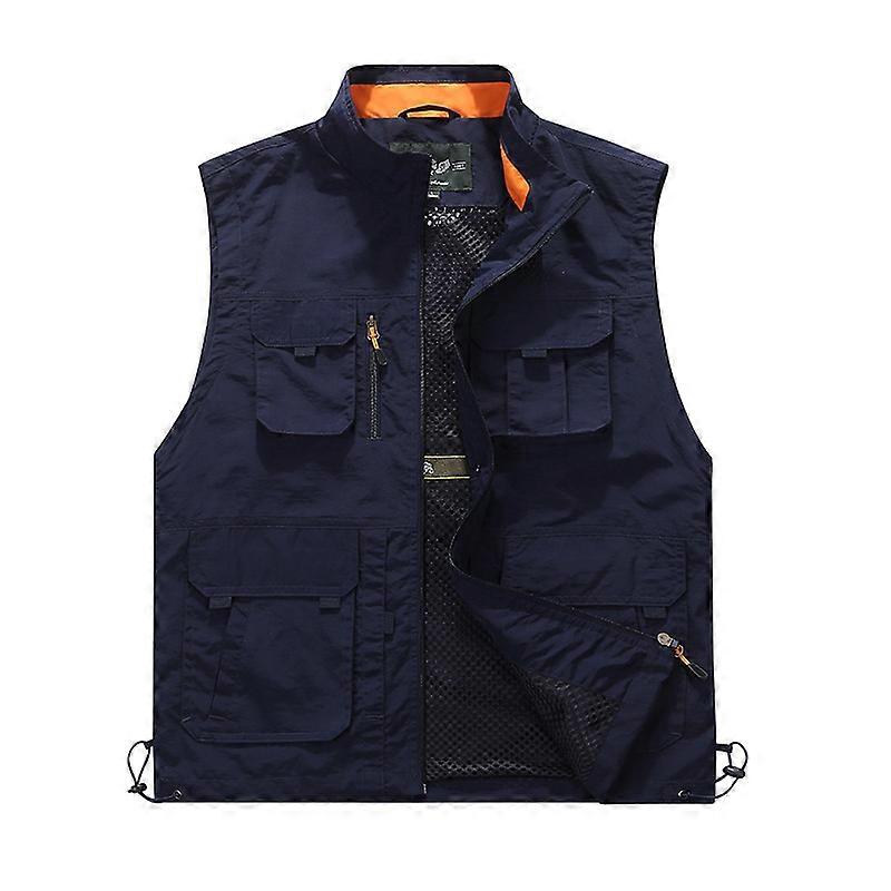 JWL Men's Vest Summer Military Tactical Vest Jacket with Pockets Male ...