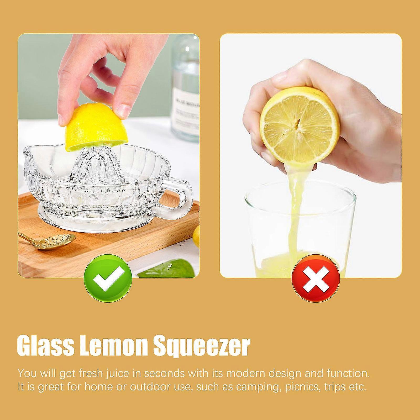 Lemon Squeezer, Citrus Juicer Hand, Crystal Reamer, Manual Extractor ...