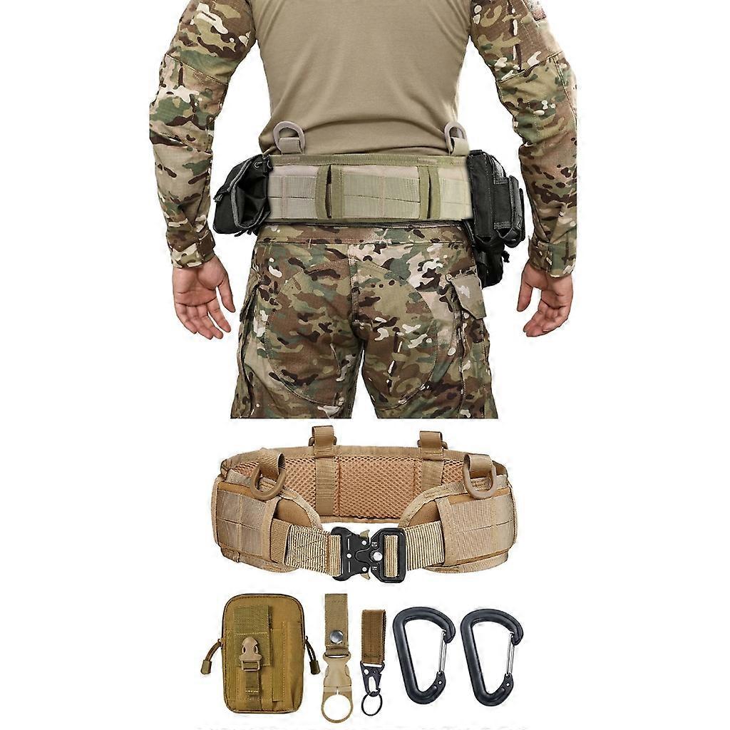 Outdoor Camping Hunting Belt Tactic Waist Belt for Outdoor Hunting ...