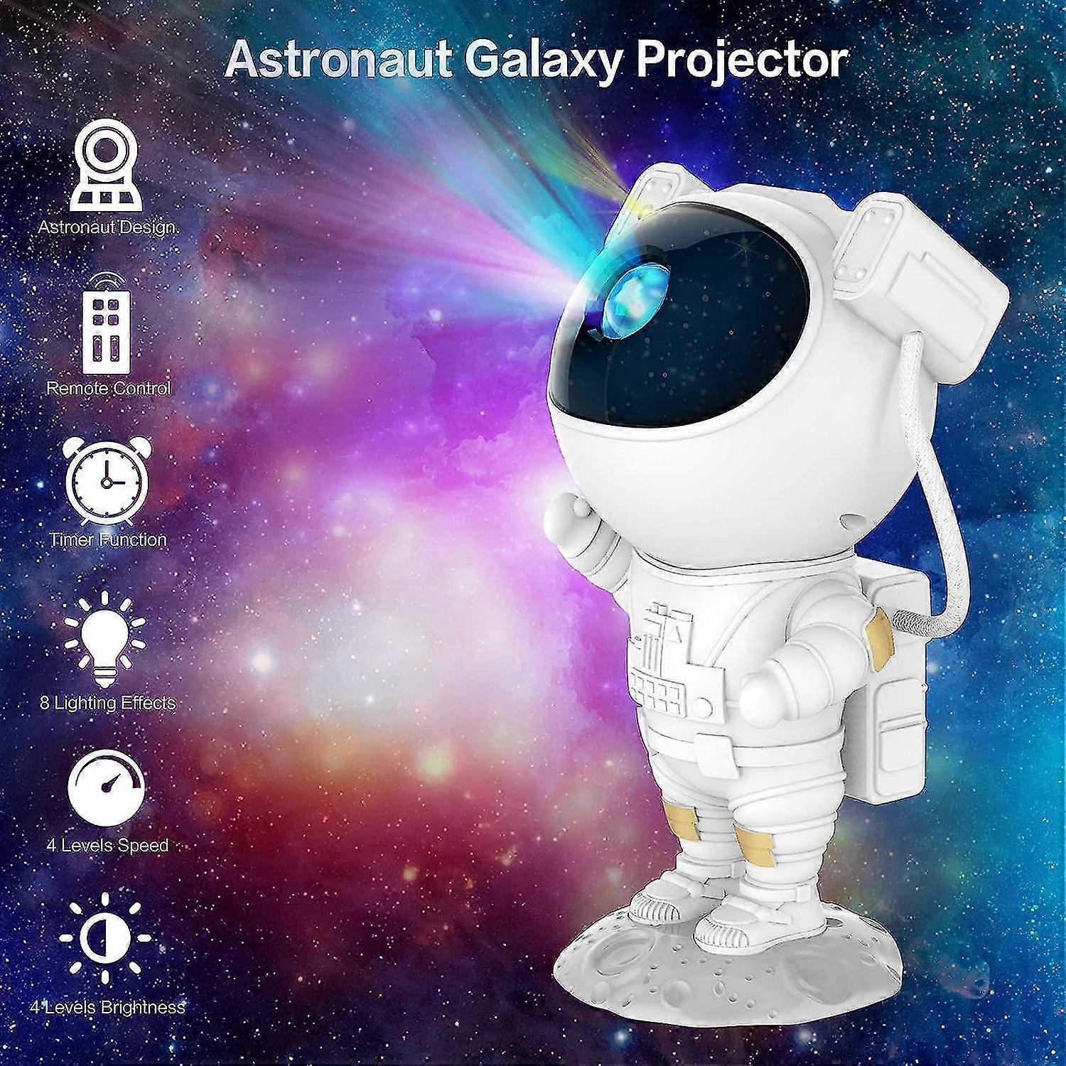 Astronaut Galaxy Projector Starry Sky Night Light, Astronaut Star ...