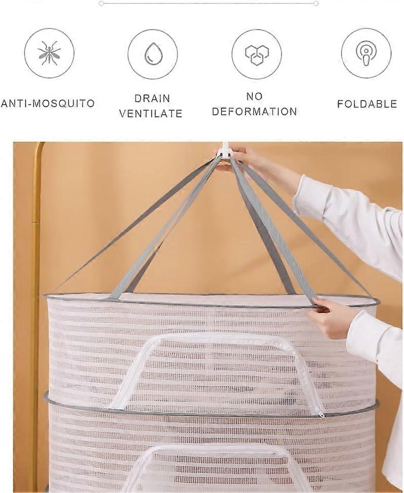 Herb Drying Rack, Drying Net Herbs, 1/2/3 Layer Hanging Mesh Net for ...