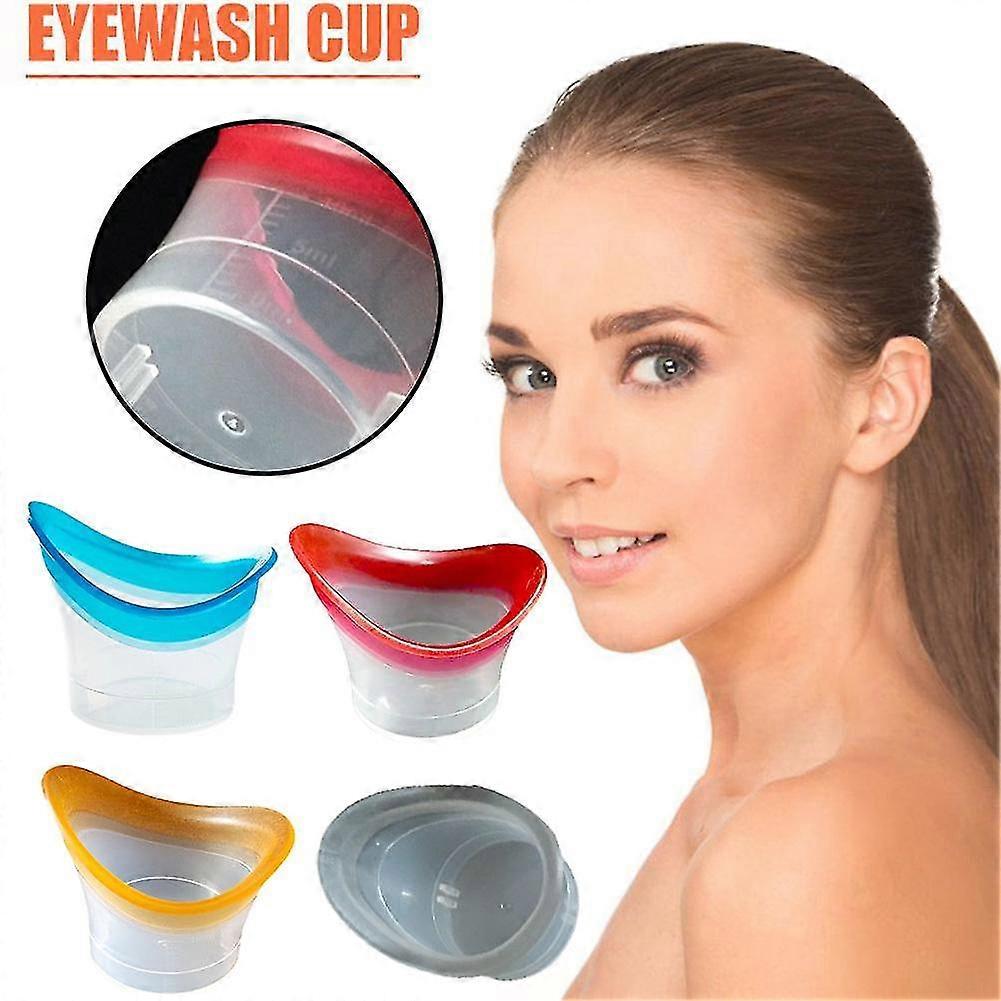 4pcs Eyewash Cup Silicone Resuable Soft Eye Bath Cup Eye Wash | Fruugo UK