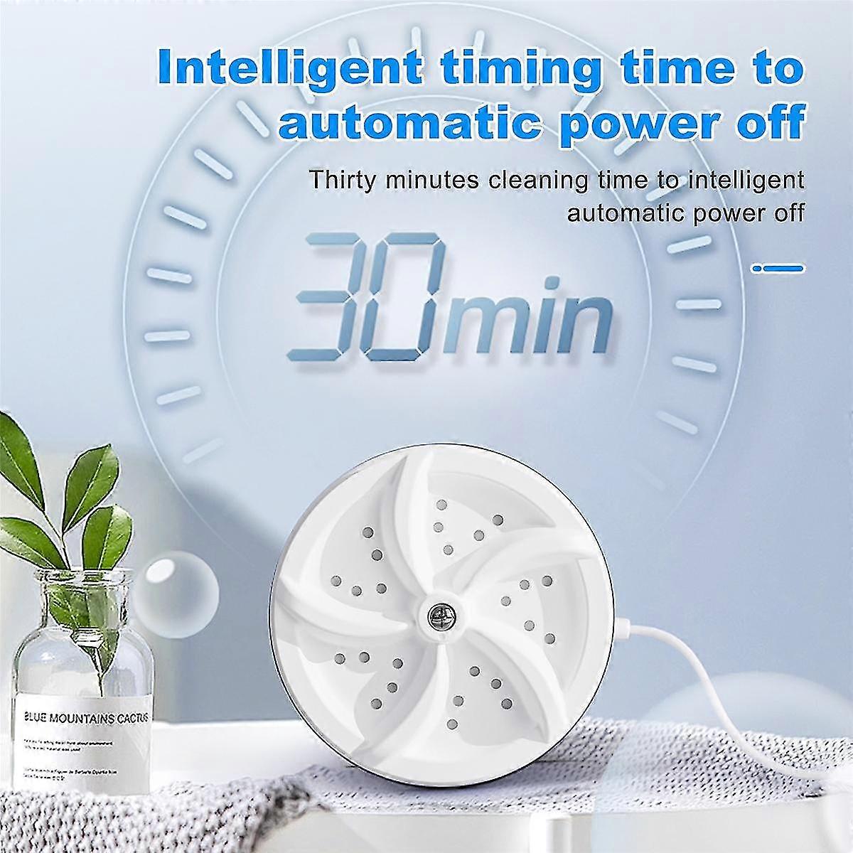 Mini Washing Machine Portable Ultrasonic Dishwasher With Usb Data Cable ...