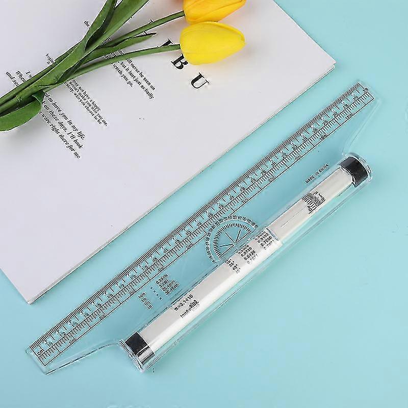 30cm Rolling Parallel Ruler Professional Parallel Roller Ruler ...