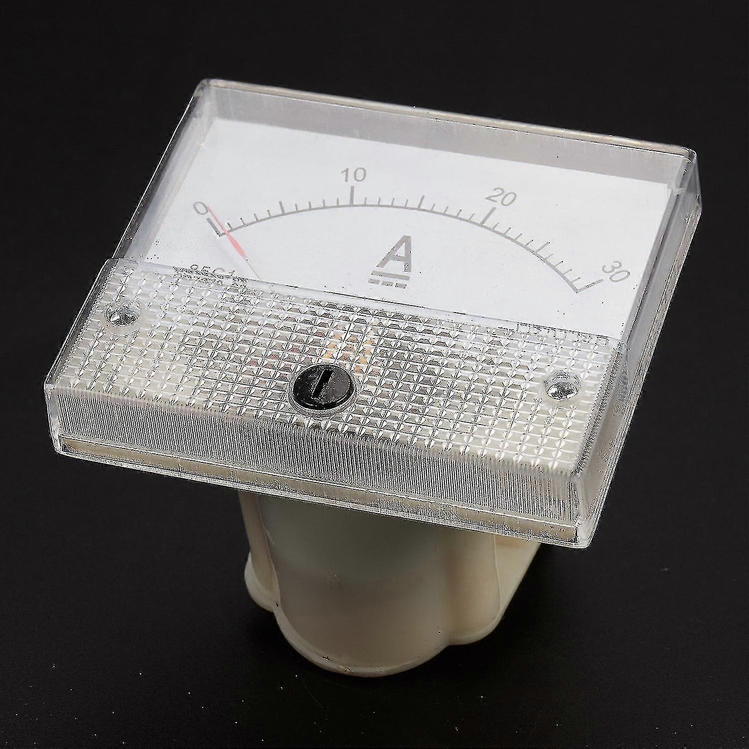 85c1-a Dc Analog Ampere Meter Panel Meter Gauge 30a Amp Gauge Current ...