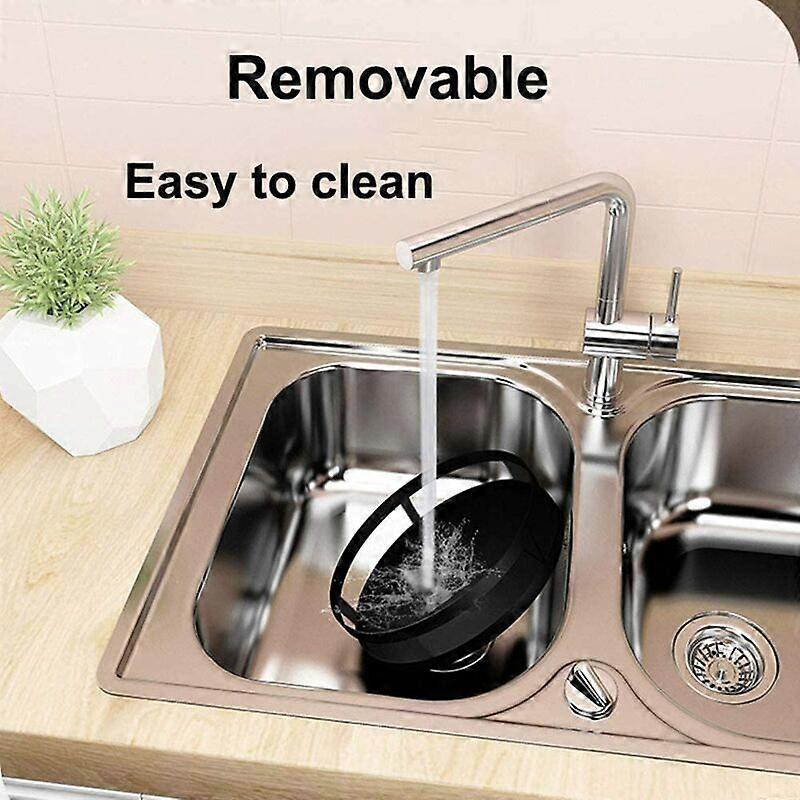 Black Kitchen Cupboard Turntable, Spice Rack Metal Swivel Tray, Round ...