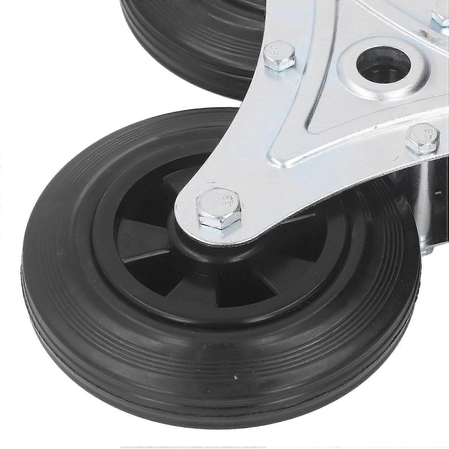Stair Climbing Wheel Replacement Heavy Duty 6in Rubber Tri Wheel ...