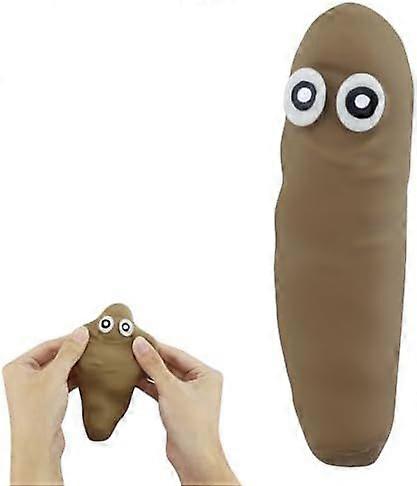 1 Pcs Stretchy Poo Stress Relief Ball Fake Poop Prank Turd For April ...