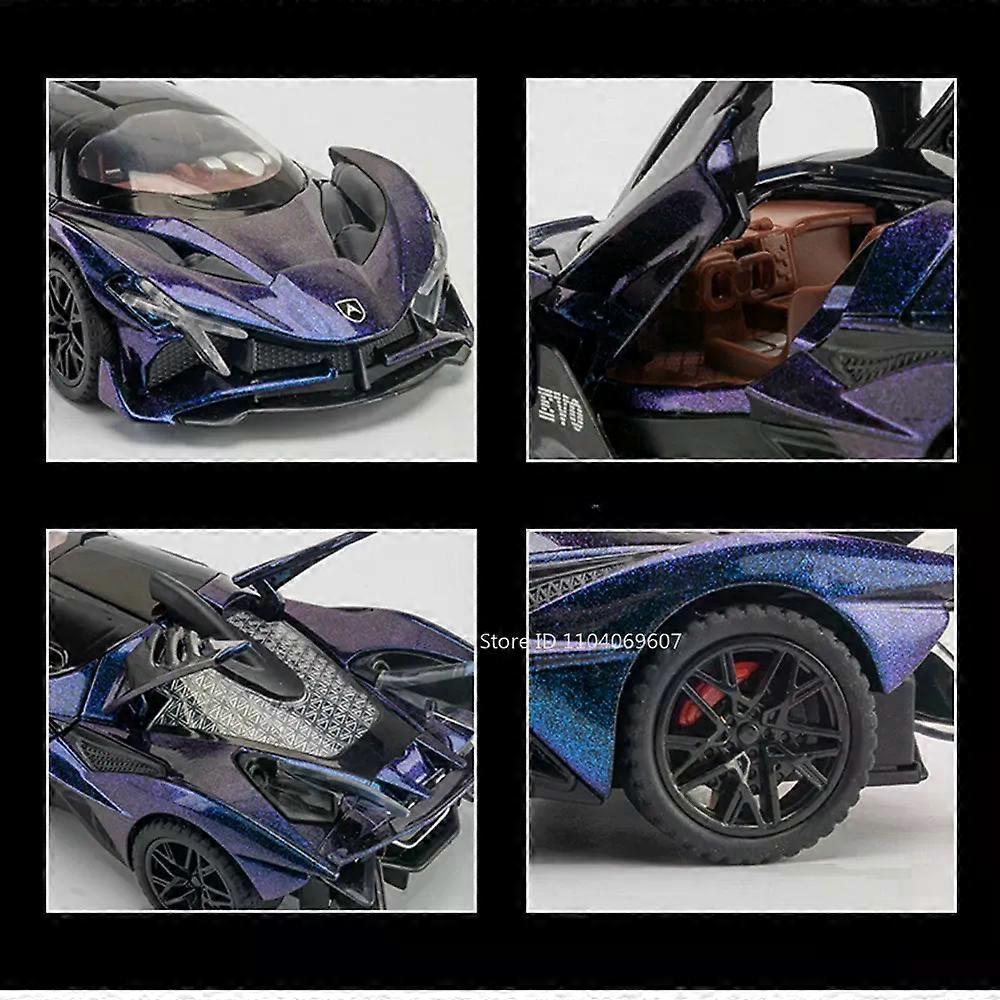 1:32 Scale Apollo EVO Car Toy Models Alloy Diecast Sports Cars Pull ...