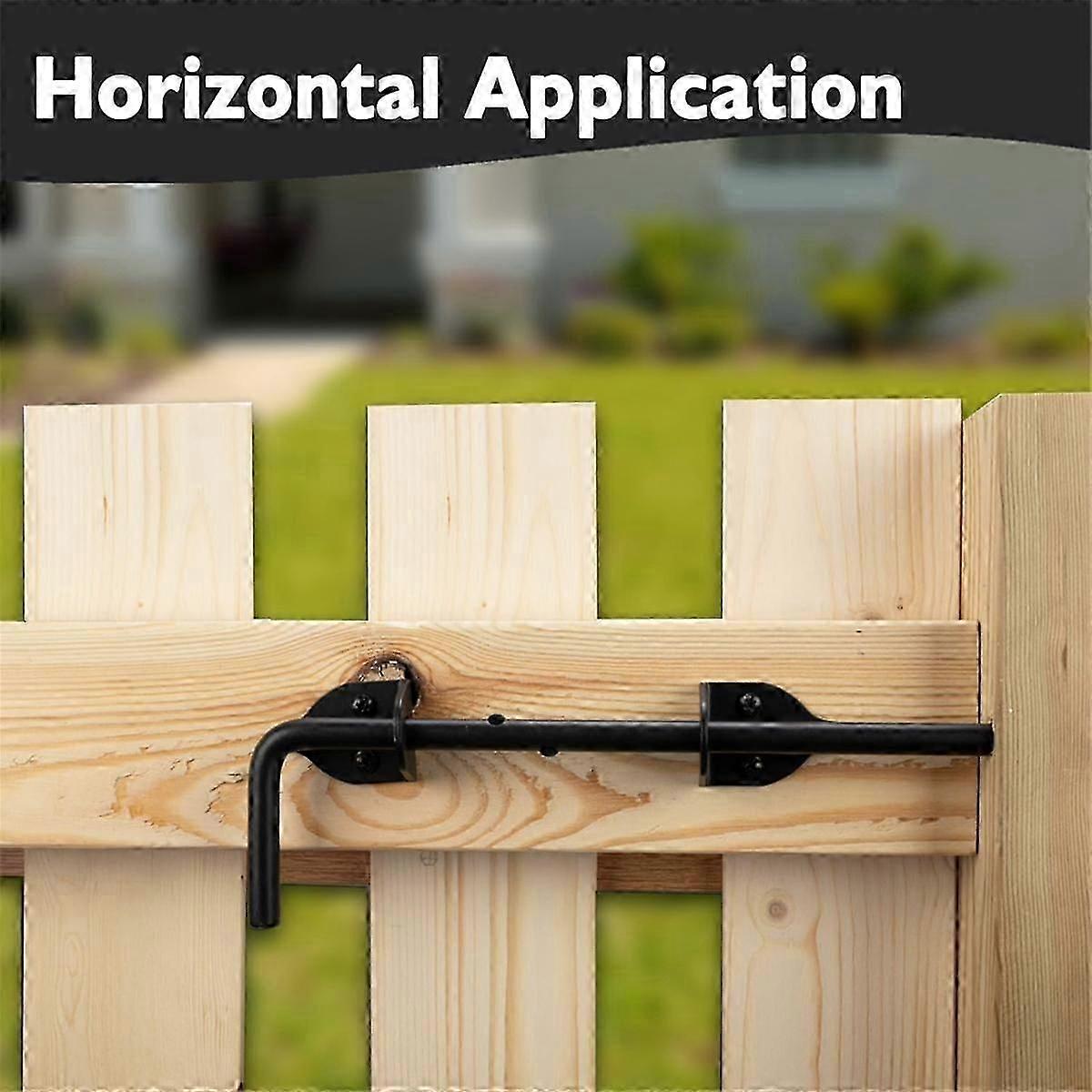 Heavy Duty Gate Latche Portable Cane Bolt Door Latch Lock Door Stop ...