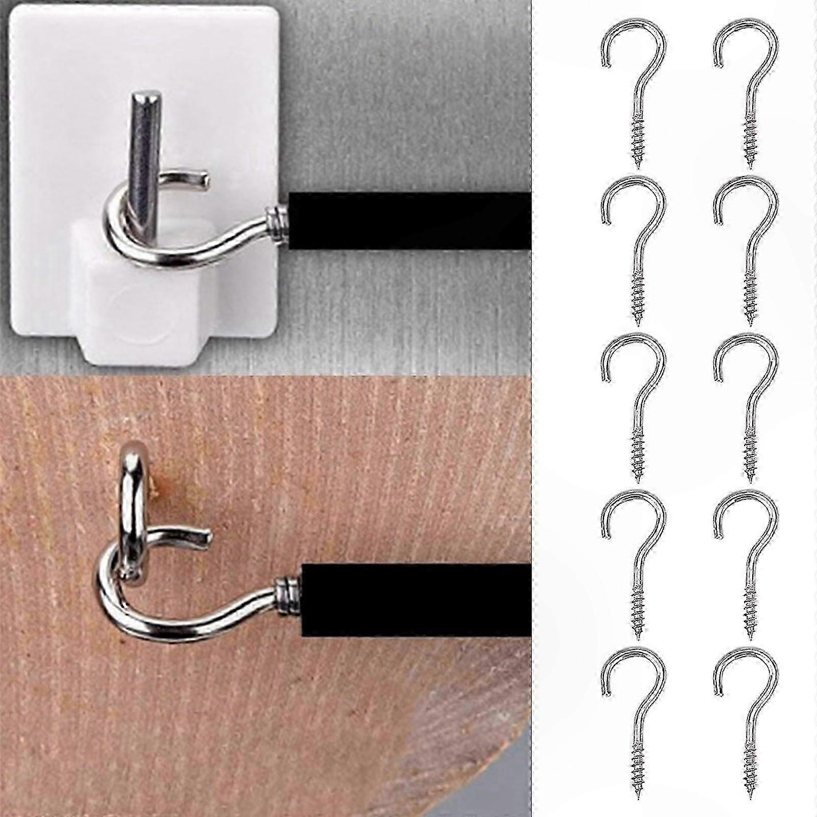 black hanging wire 8m includes metal hooks | Fruugo UK