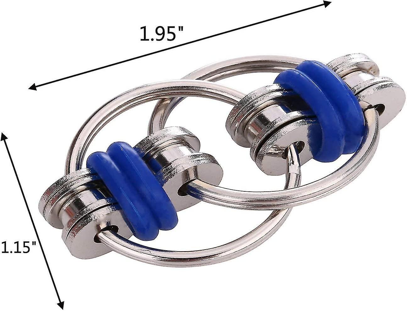 Fidget Toy - Perfect For Adhd, Anxiety, And Autism - Bike Chain Stress ...