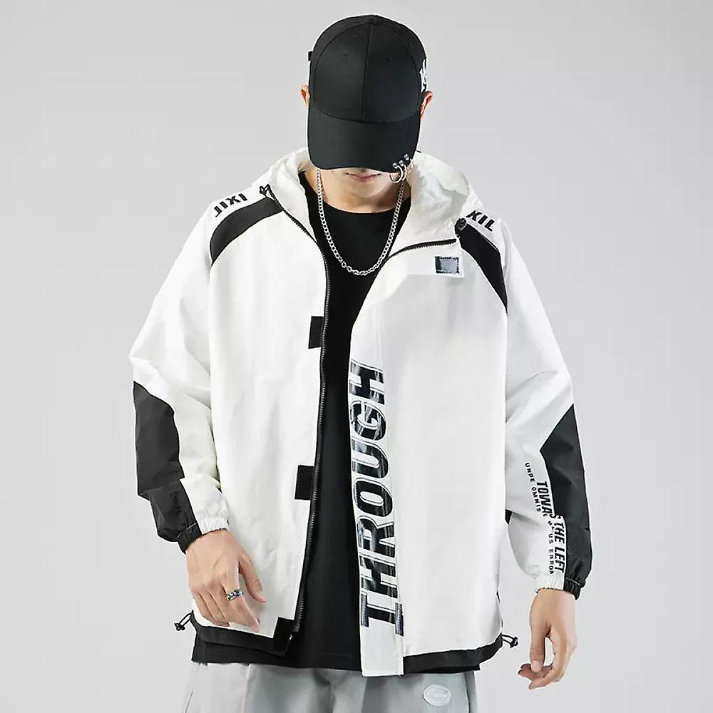 Jackets For Men With Hood Spring And Autumn Hip Hop Jacket Men Fashion ...