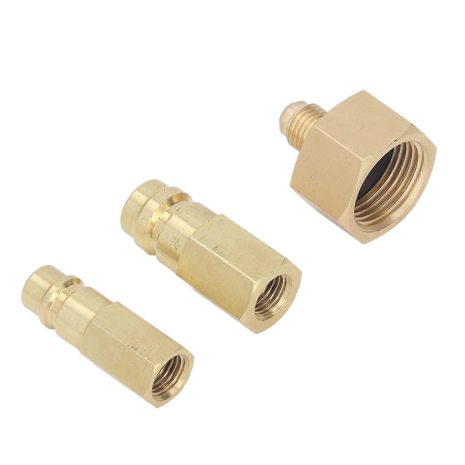 High-Quality Copper Air Conditioning Adapter, Perfect For R134A ...