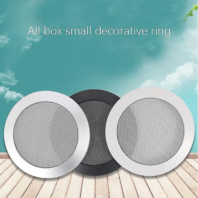 Ceiling Speaker Grille, 4-inch Ceiling Embedded Audio Speaker Grille ...