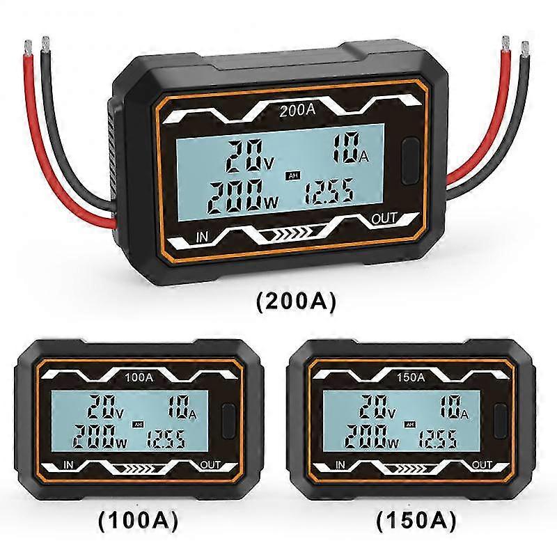 200a Rc High Precision Watt Meter And Power Analyzer W/ Backlight Lcd ...