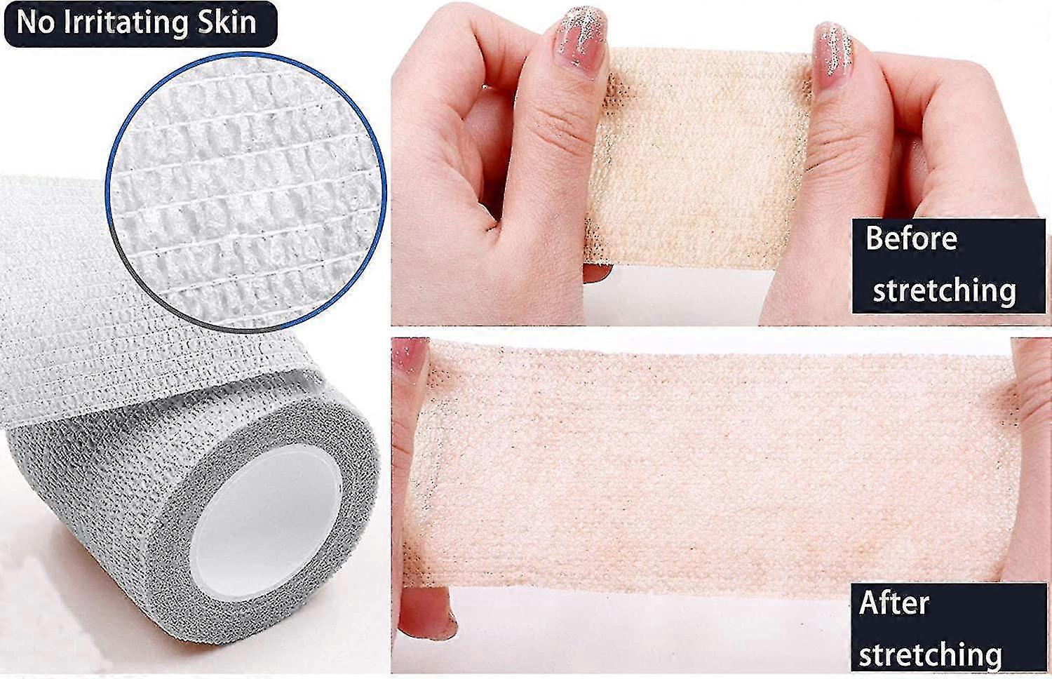 6 Rolls Weightlifting Thumb Hook Grip Stretch Tape Keep Fingers And ...