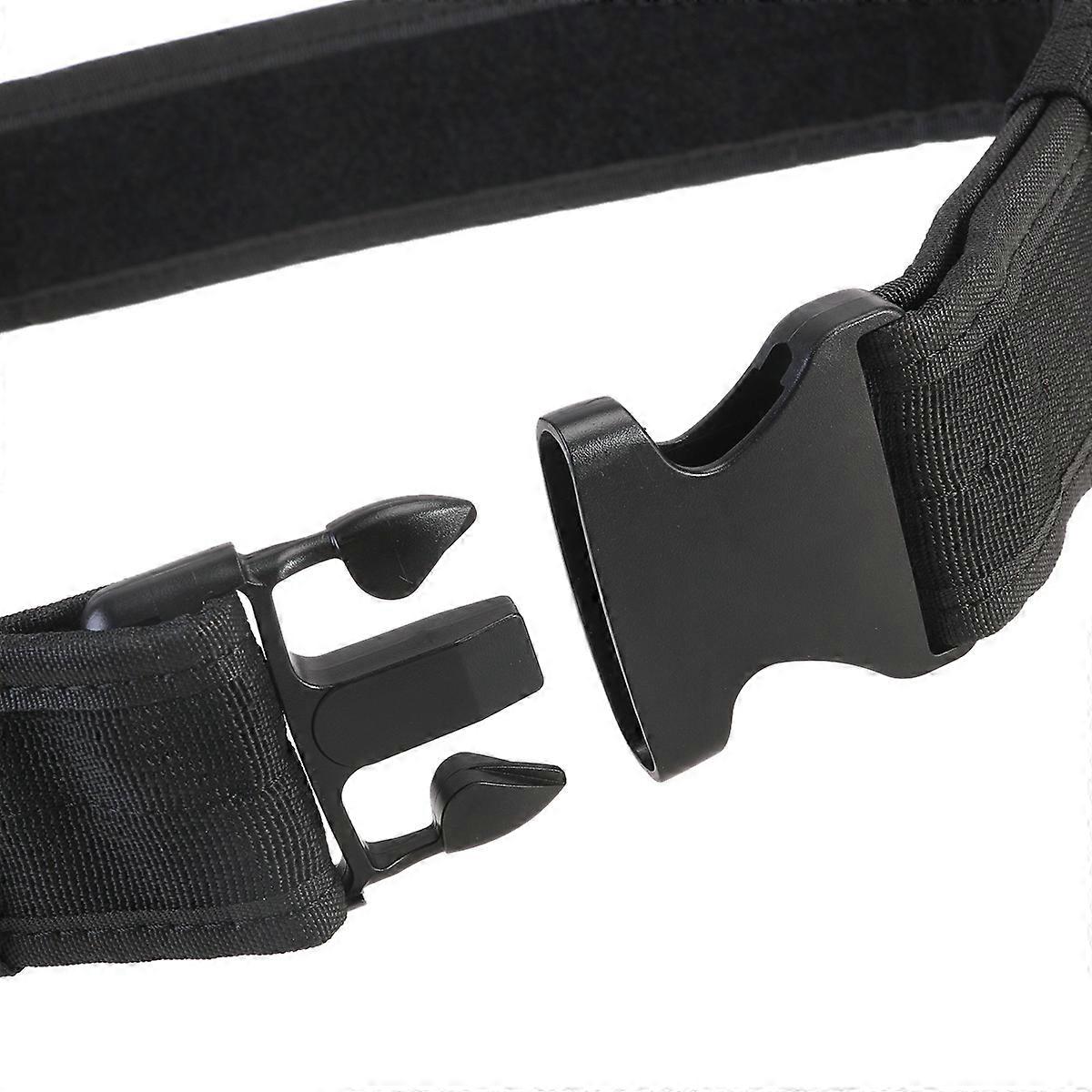 Police Security Tactical Combat Gear Utility Nylon Belt (Black) | Fruugo AU