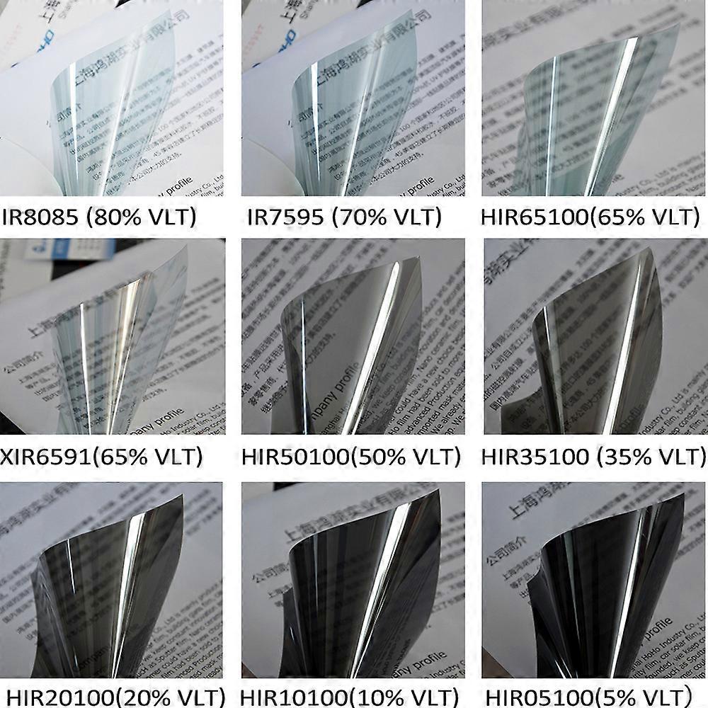 0.5X5M for Car Side Vehicle Window Parts Windows IR 99% UV 99% 2 MIL ...