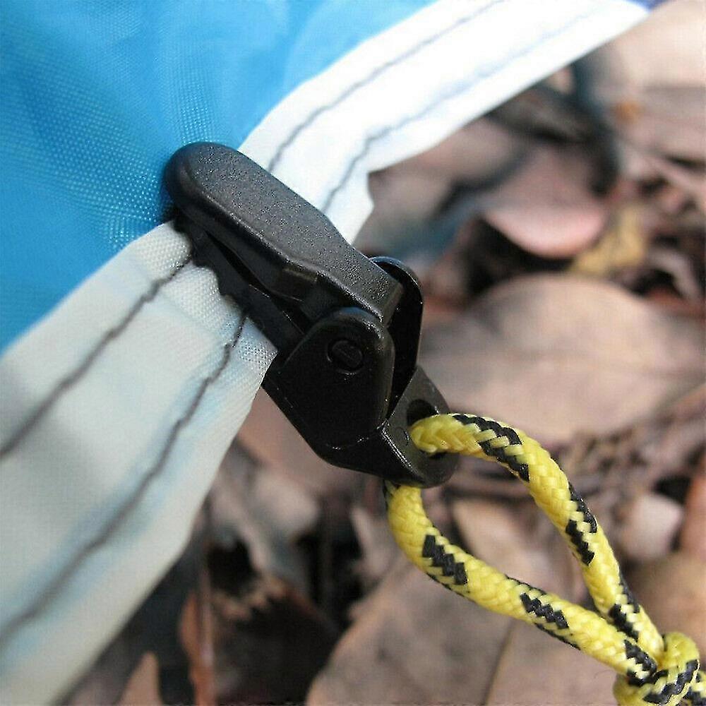 Awning Clamp Tarp Clips Snap Hanger Tent Camping Survival Tighten Tool ...
