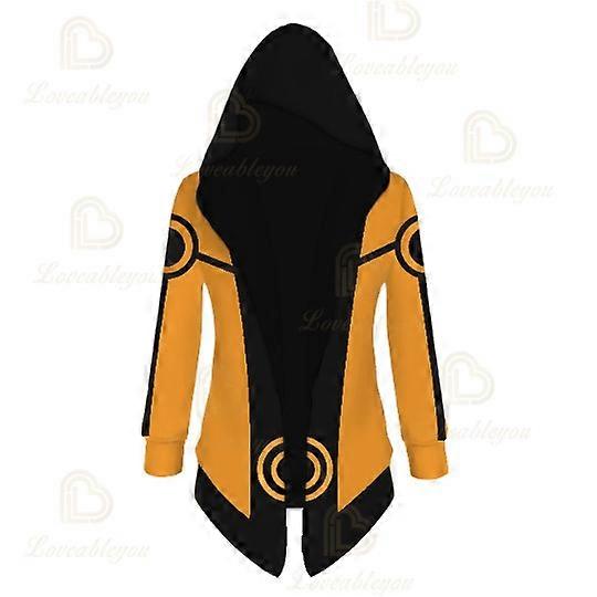 Namikaze Minato Cosplay Jacket Trench Robe Akatsuki Cloak Halloween ...