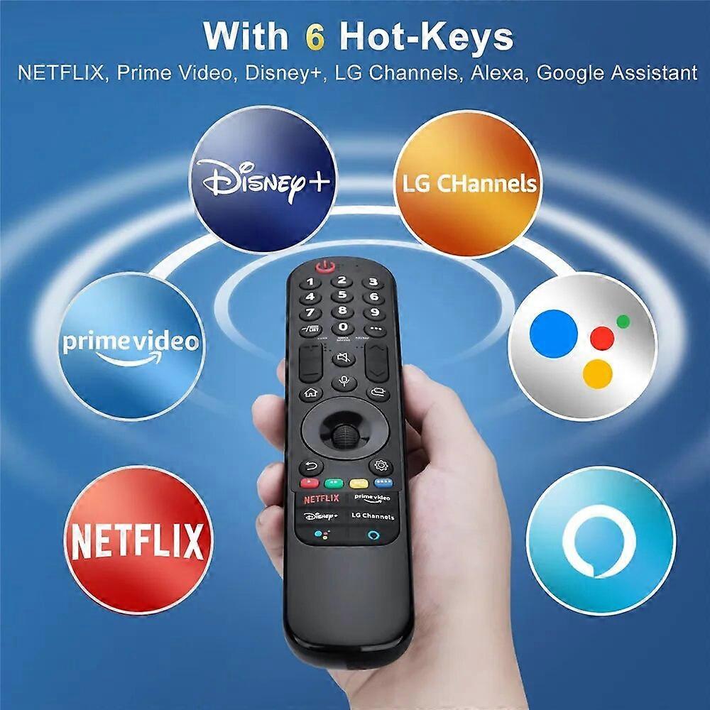 Magic Voice Remote Control MR21GA for LG 2021 Smart TV with Pointer ...
