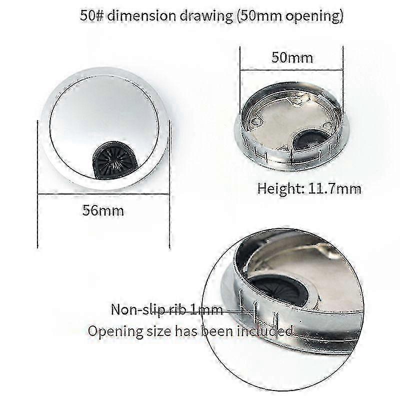 Desk Wire Hole Cover Computer Tidy Grommet Table Cable Outlet Port ...